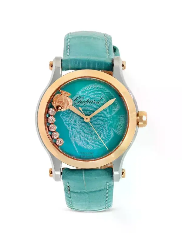 Chopard Happy Fish 36mm Watch - Blue