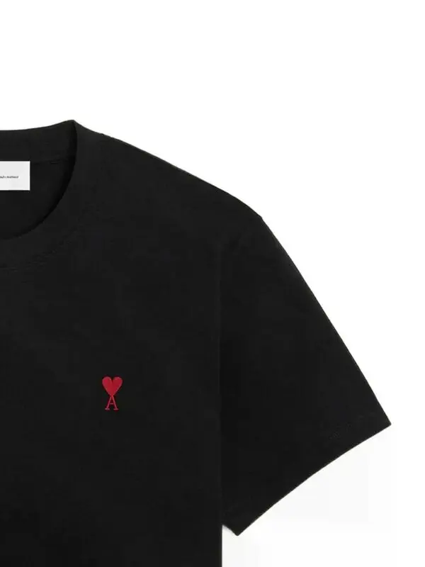 AMI Paris Short-sleeve T-shirt - Black