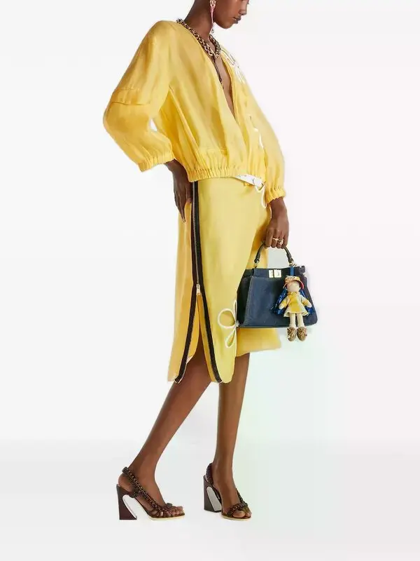 Fendi Small Peekaboo Top-handle Tote