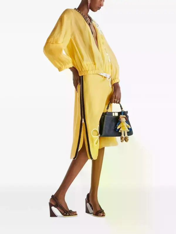 Fendi Small Peekaboo Top-handle Tote