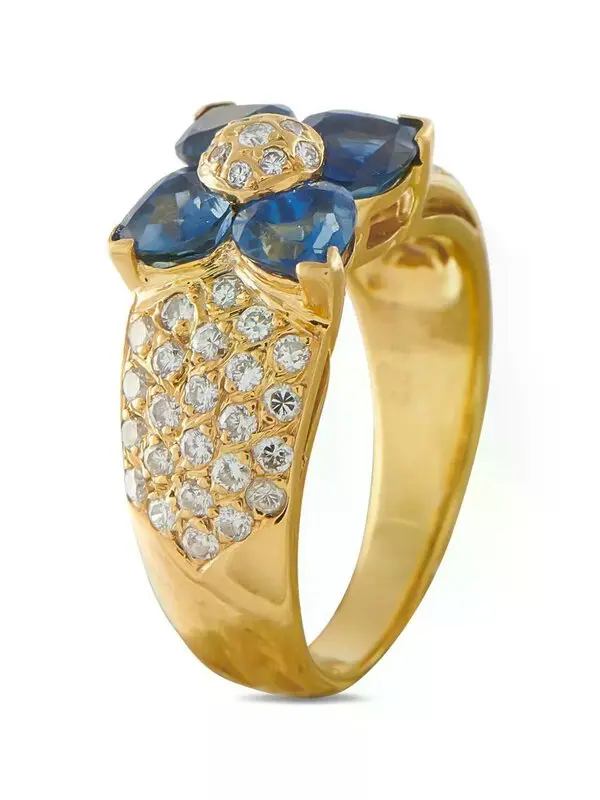 Van Cleef & Arpels Diamond And Sapphire Ring