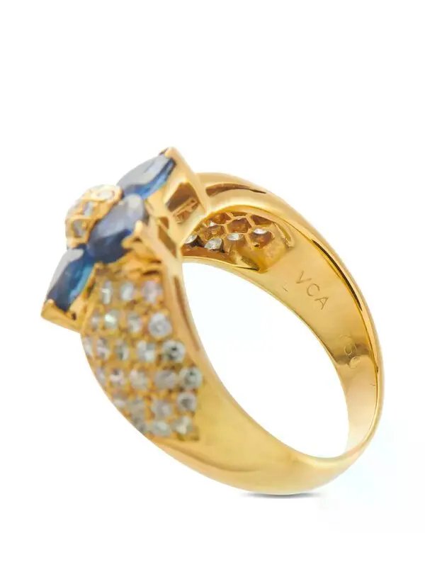 Van Cleef & Arpels Diamond And Sapphire Ring
