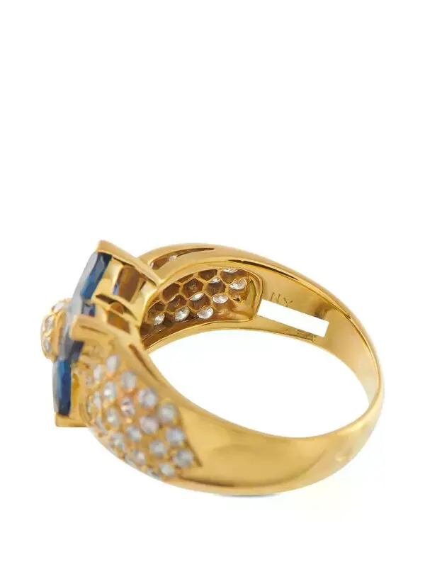 Van Cleef & Arpels Diamond And Sapphire Ring