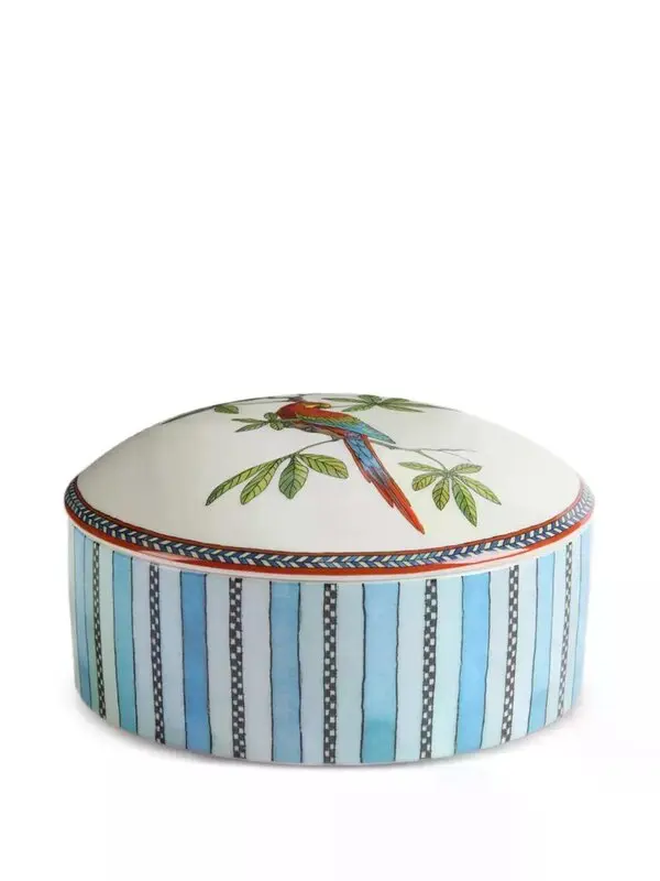 LISA CORTI Porcelain Trinket Box - White