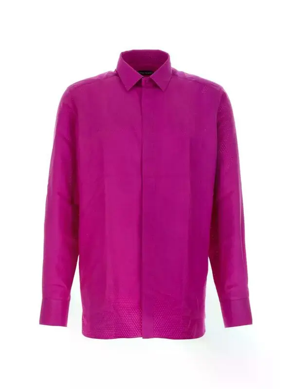 TOM FORD Long-sleeves Silk Shirt