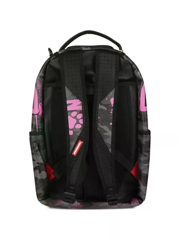 SPRAYGROUND Snoopy Camouflage-print Backpack - Black