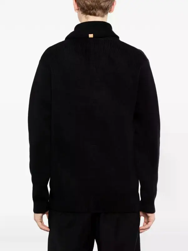 LIVTHELABEL Buttoned Shawl-collar Cardigan