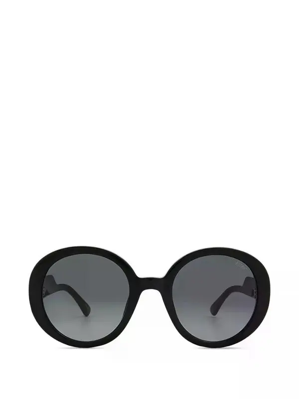 Moschino Round Full-rim Sunglasses - Black