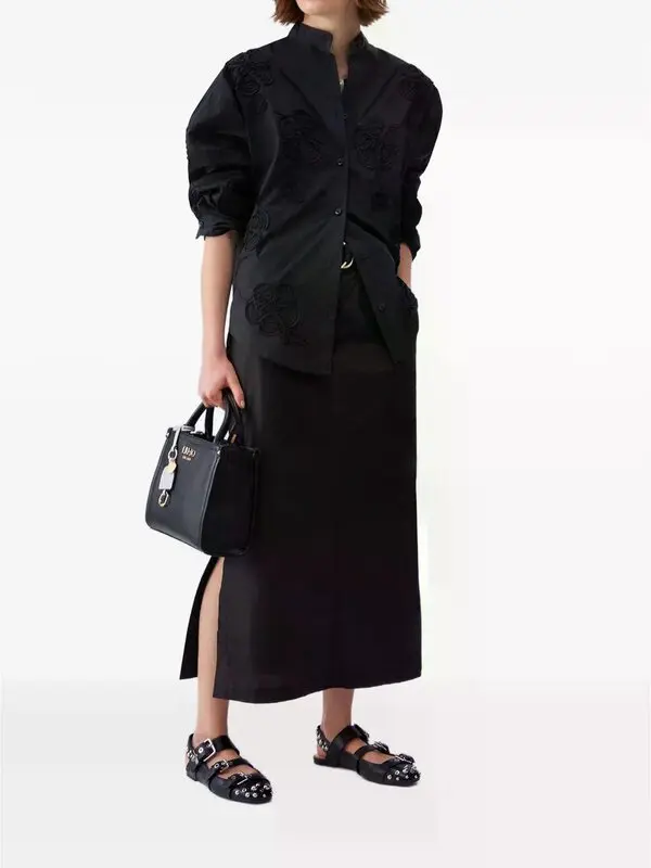 Liu Jo Belted A-line Midi Skirt
