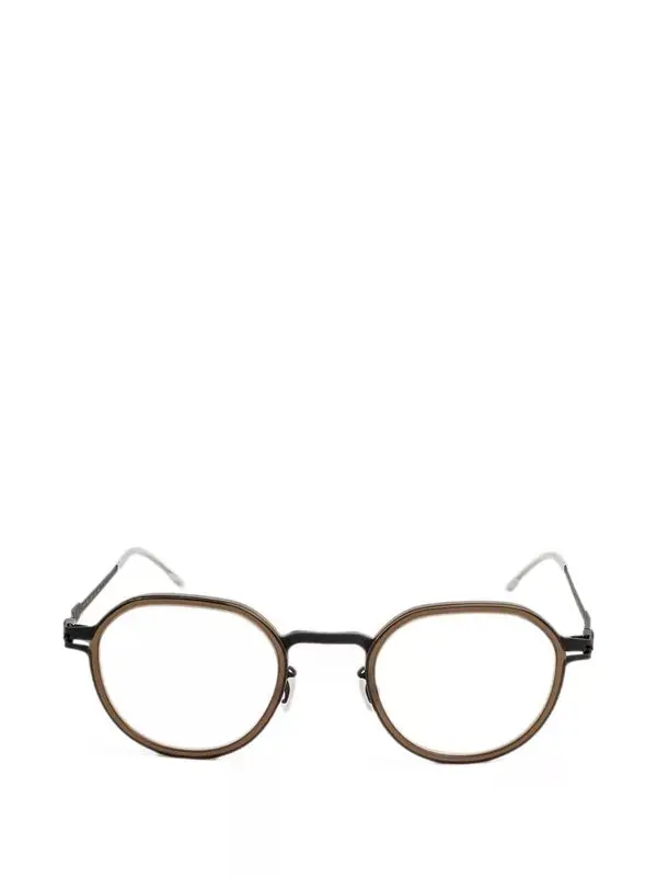 Mykita Ribo Round-frame Glasses - Brown