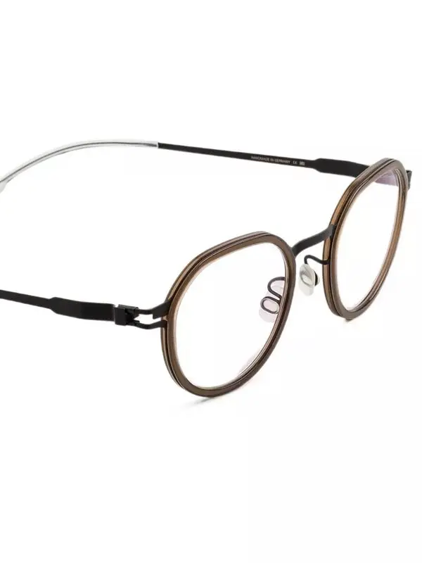 Mykita Ribo Round-frame Glasses - Brown