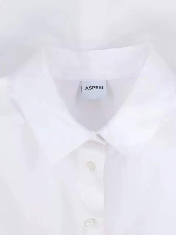 Aspesi Buttoned Shirt - White