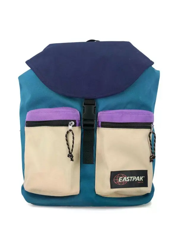 EASTPAK Chapel Hill Pak'r Flap-pocket Backpack - Blue