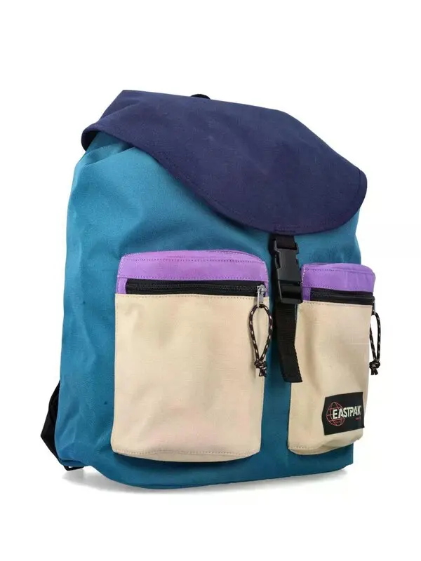 EASTPAK Chapel Hill Pak'r Flap-pocket Backpack - Blue