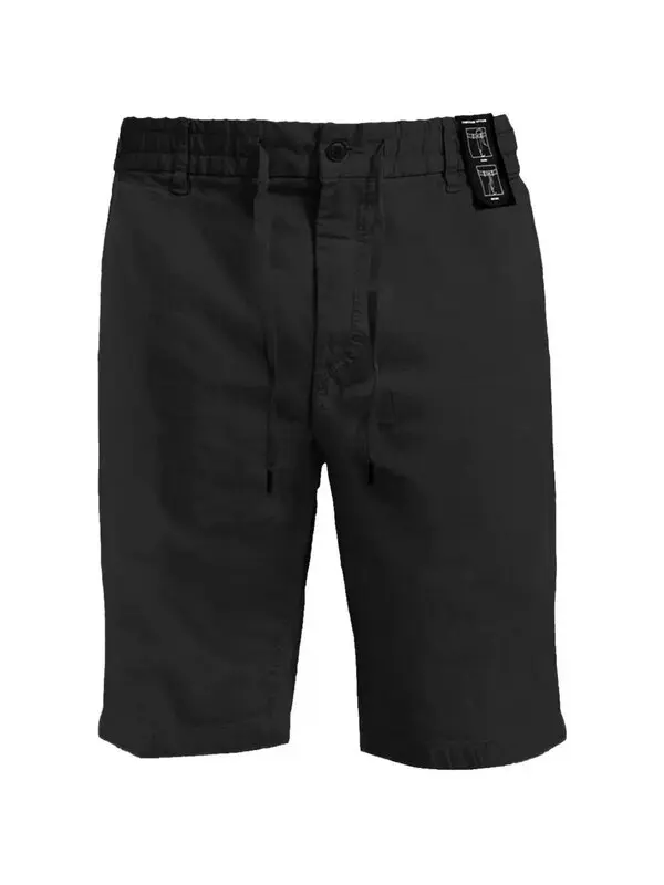 BOSS Drawstring Bermuda Shorts - Black