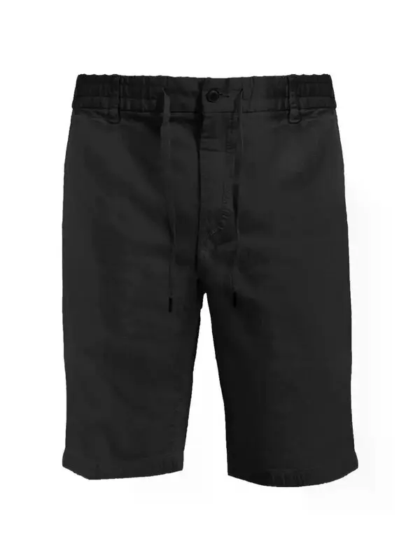 BOSS Drawstring Bermuda Shorts - Black