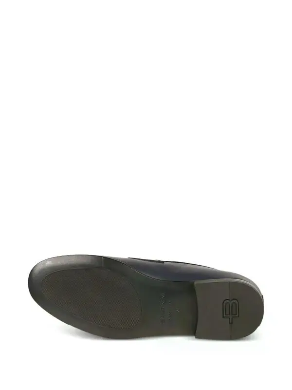 BALDININI Leather Penny Loafers