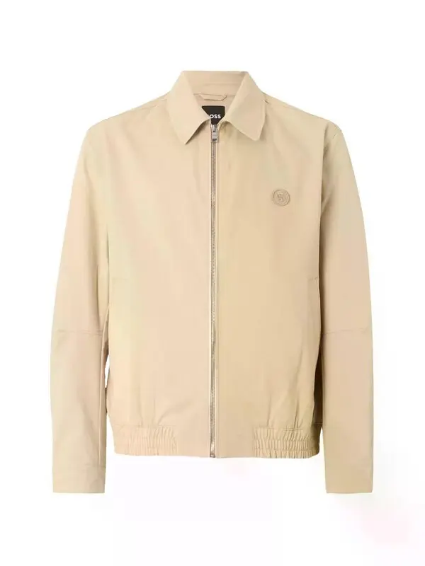 BOSS Zip-up Shirt Jacket - Neutrals