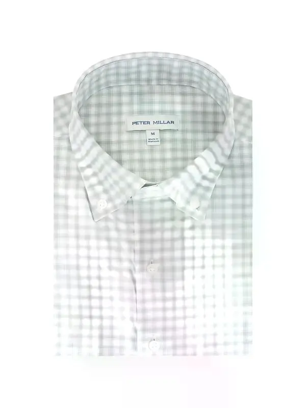 Peter Millar Checked Shirt - Green