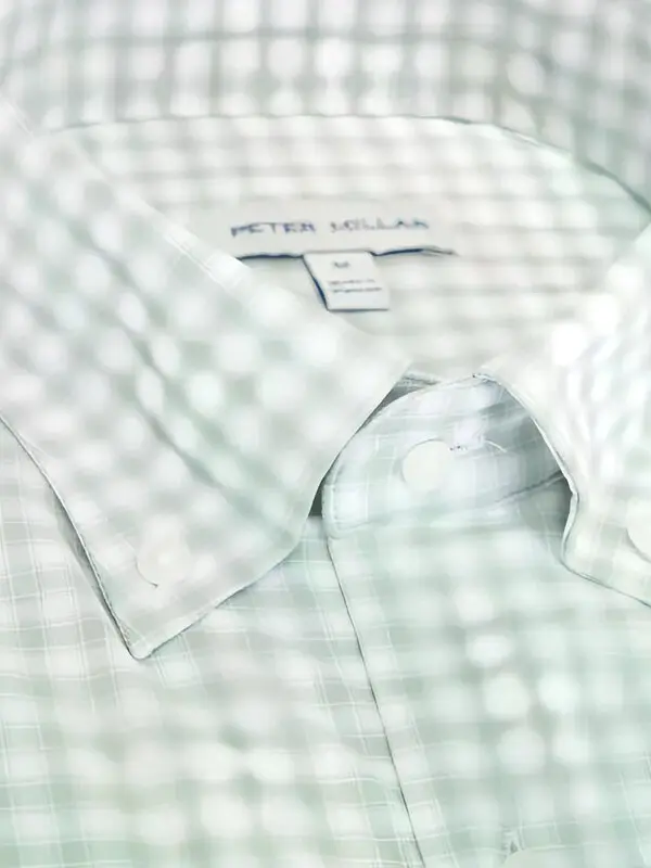 Peter Millar Checked Shirt - Green