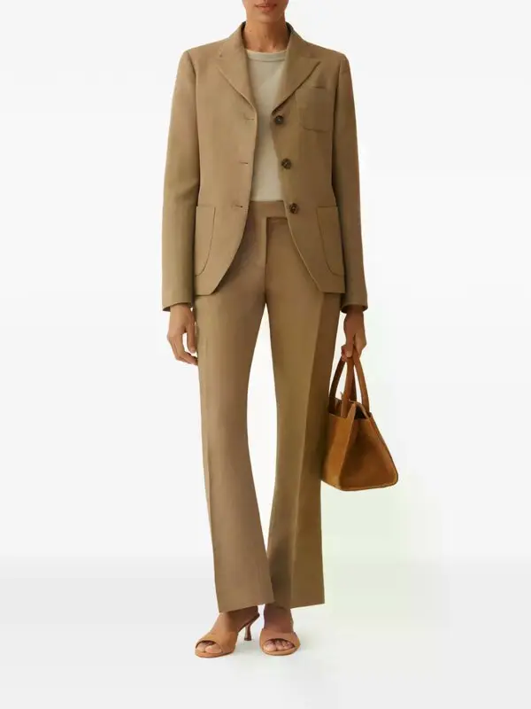 Fabiana Filippi Belt-loop Bootcut Trousers