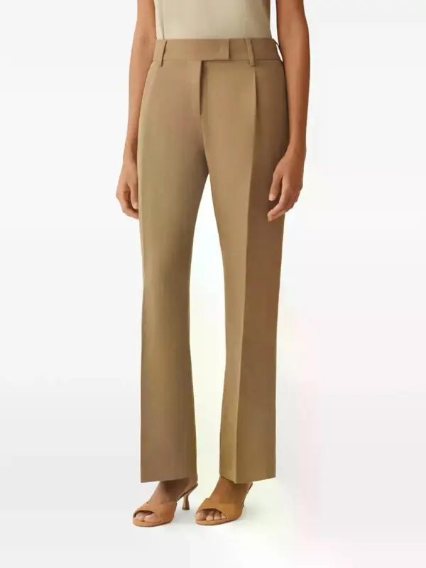Fabiana Filippi Belt-loop Bootcut Trousers