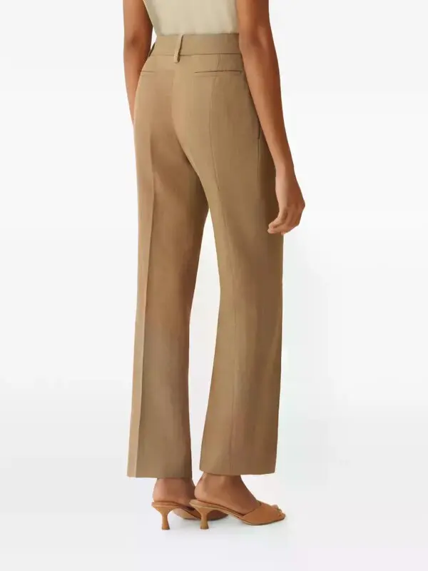 Fabiana Filippi Belt-loop Bootcut Trousers