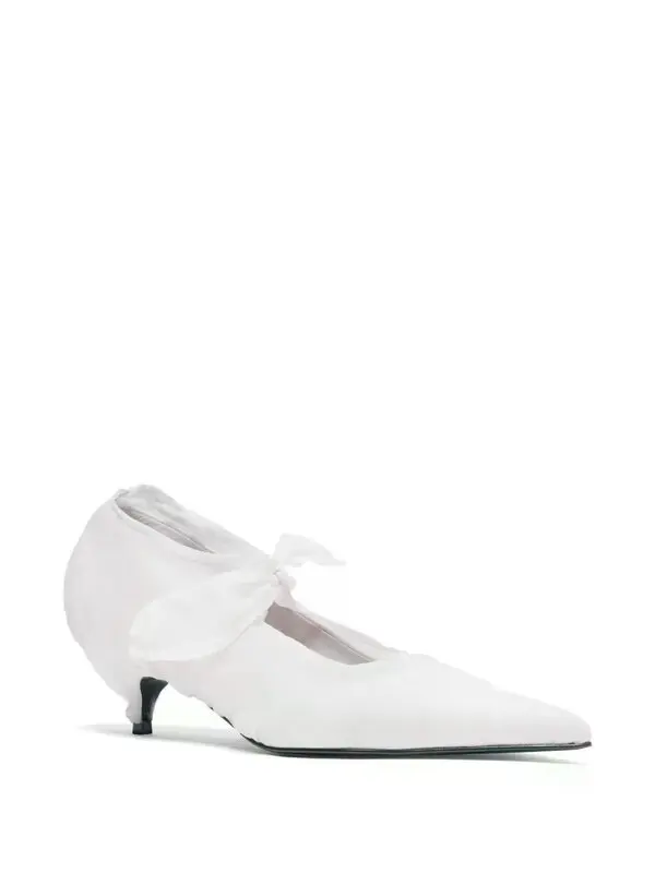 Proenza Schouler Slash Organza Pumps