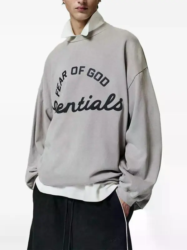 Fear Of God Logo Sweatshirt - Neutrals