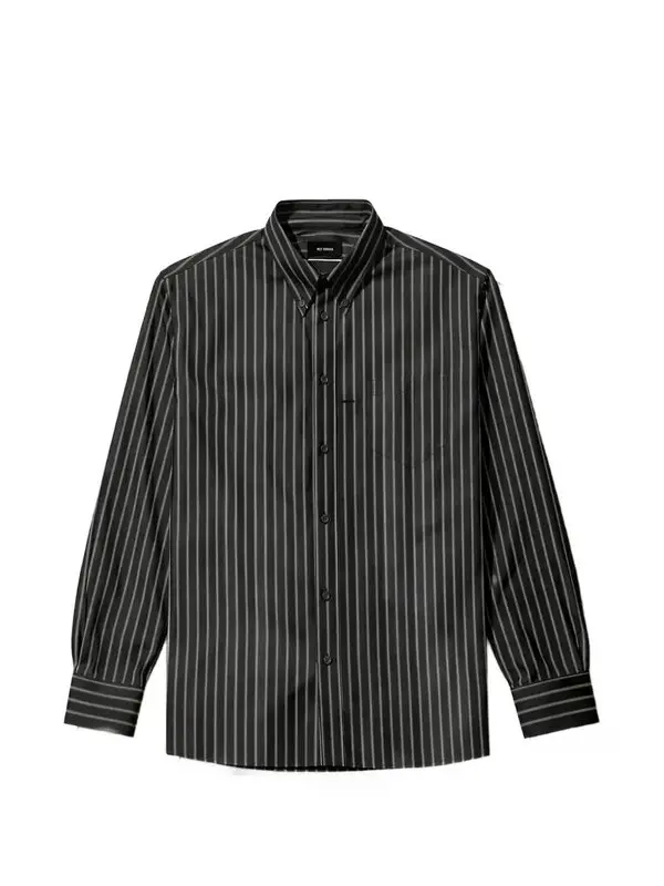 WILLY CHAVARRIA Veterano Striped Pocket Shirt