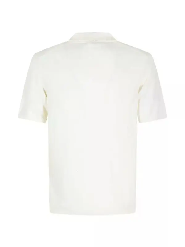 ROBERTO COLLINA Short-sleeve Polo Shirt - Neutrals