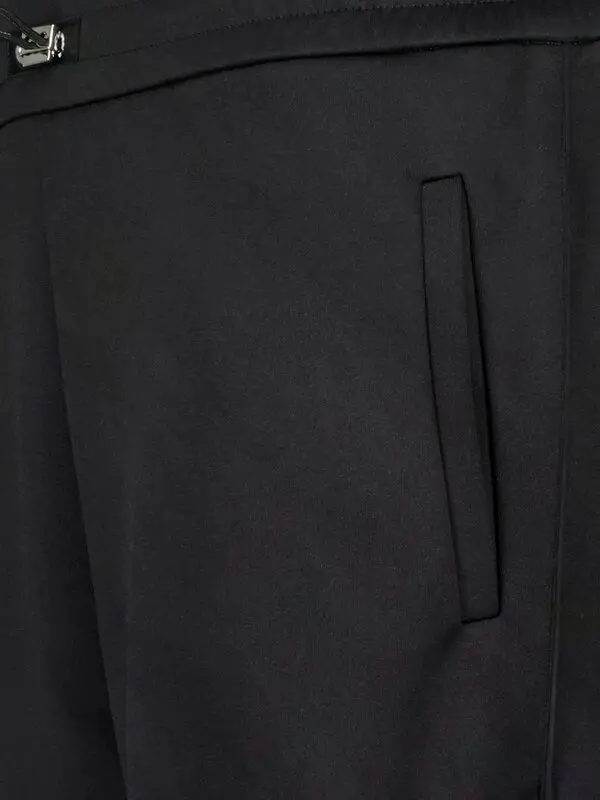 Fendi Logo Engraved Trim Trousers