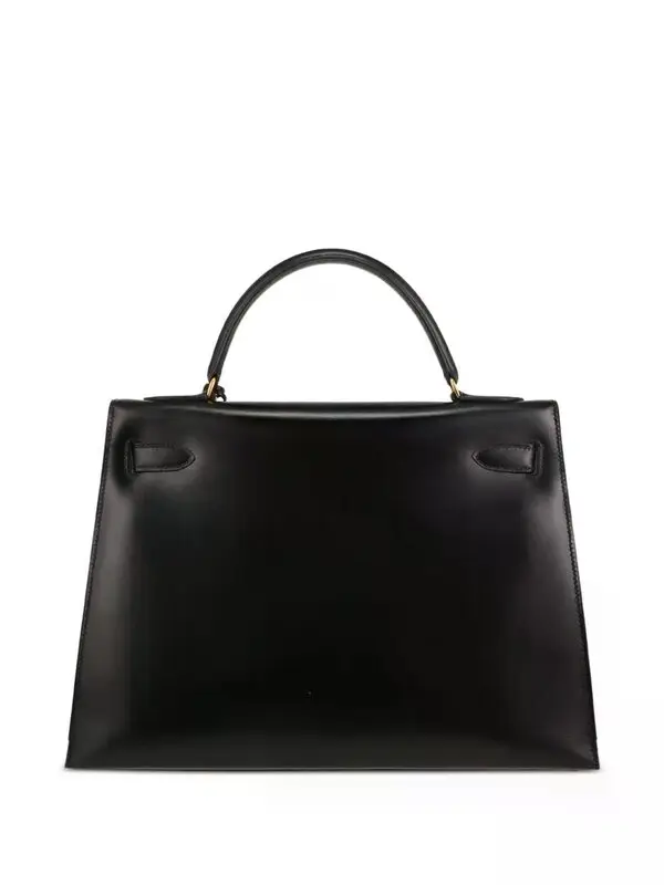 Hermès 1993 32 Kelly Two-way Handbag - Black