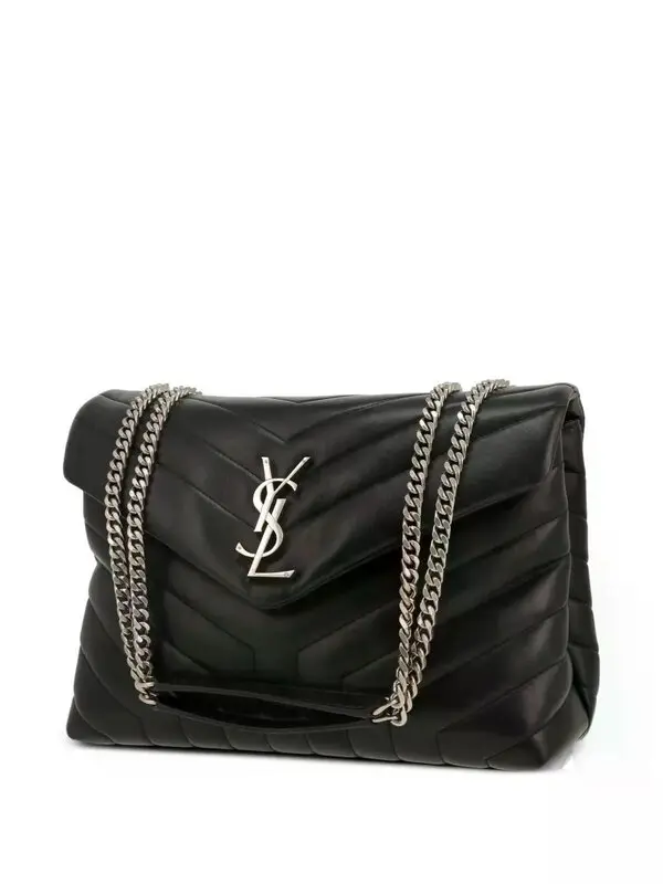 Saint Laurent Loulou Shoulder Bag - Black