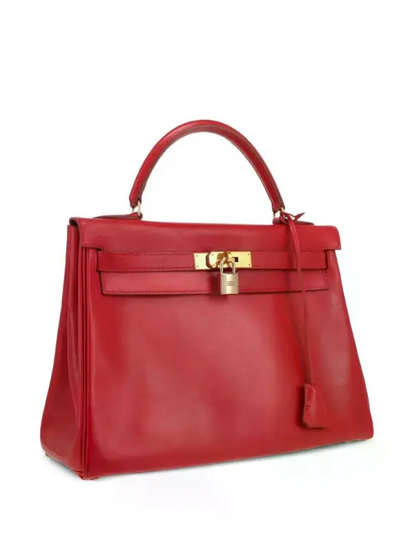 Hermès 1996 Kelly 32 Handbag - Red