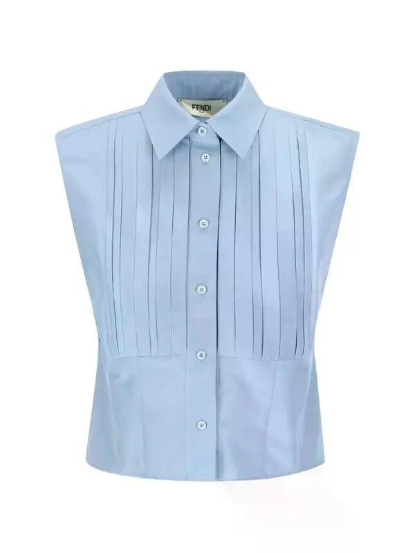 Fendi Pleated Shirt