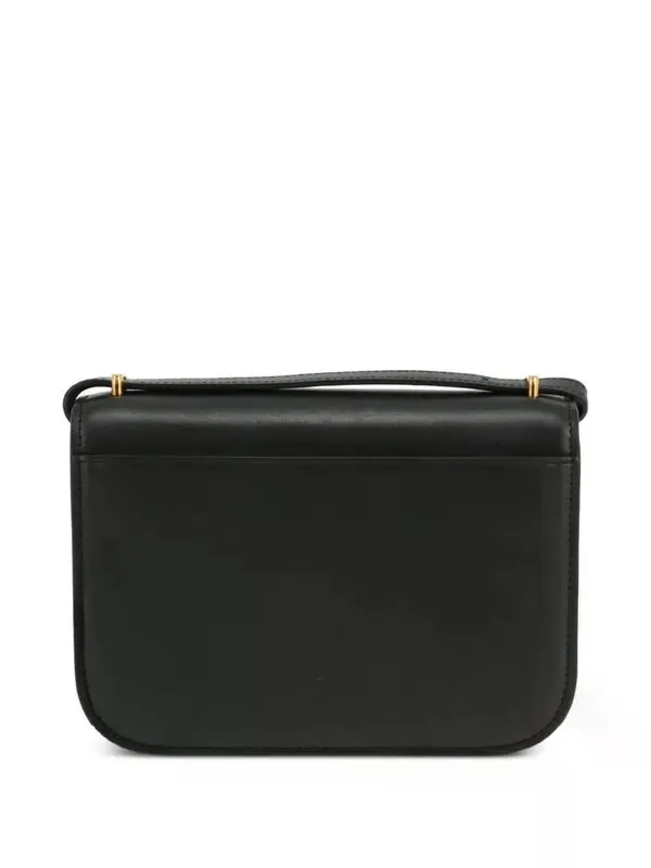 Loewe Goya Leather Shoulder Bag - Black