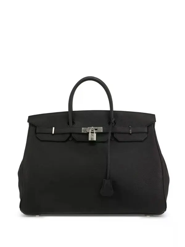 Hermès Birkin 40 Leather Handbag