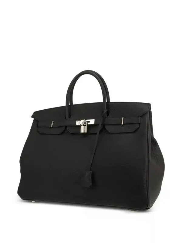 Hermès Birkin 40 Leather Handbag