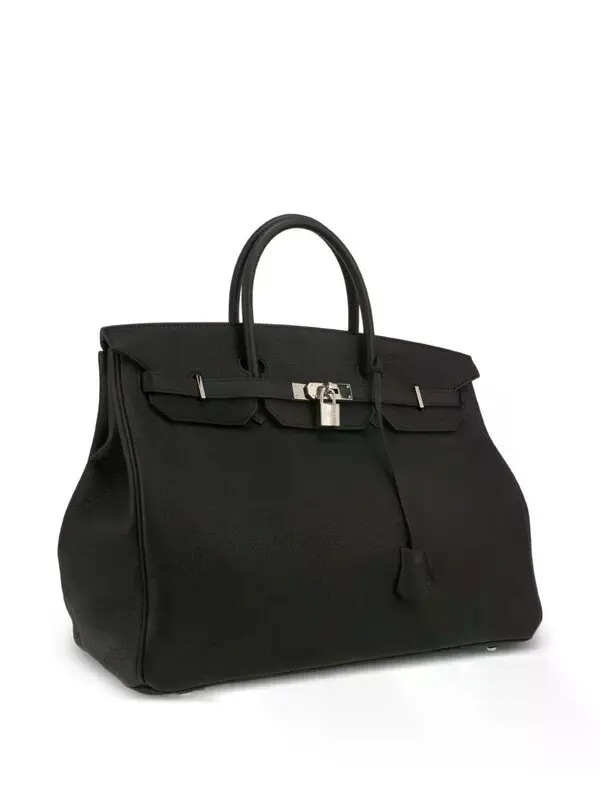 Hermès Birkin 40 Leather Handbag
