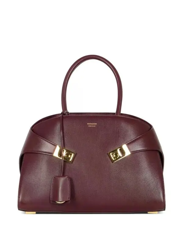 FERRAGAMO Medium Hug Shoulder Bag