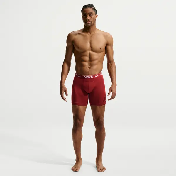 Nike Ultra Comfort Dri-fit Long Boxer Brief - Black