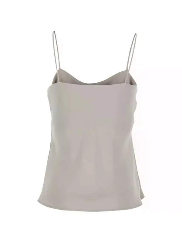 Herno Scoop-neck Top - Neutrals