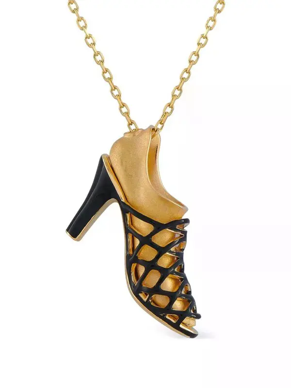 LB EXCLUSIVE Shoe Pendant Necklace - Gold
