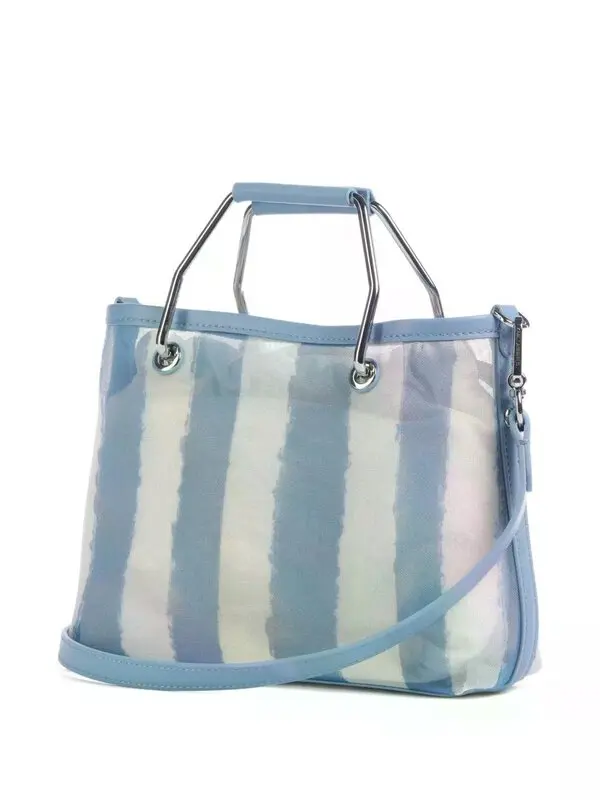 Karl Lagerfeld Ikon Mesh Tote Bag - Blue