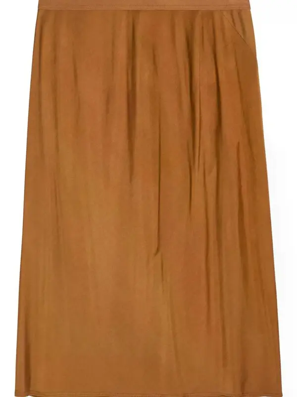 Rick Owens Elasticated-waist Midi Skirt