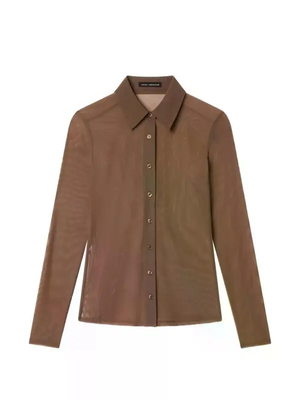 Good American Semi-sheer Shirt