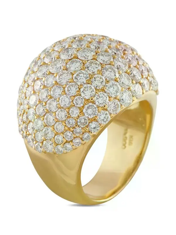 LB EXCLUSIVE Dome Diamond Ring - Gold