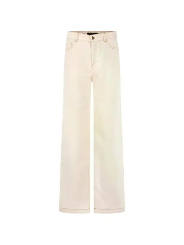 MARCCAIN Straight Leg Jeans - Neutrals