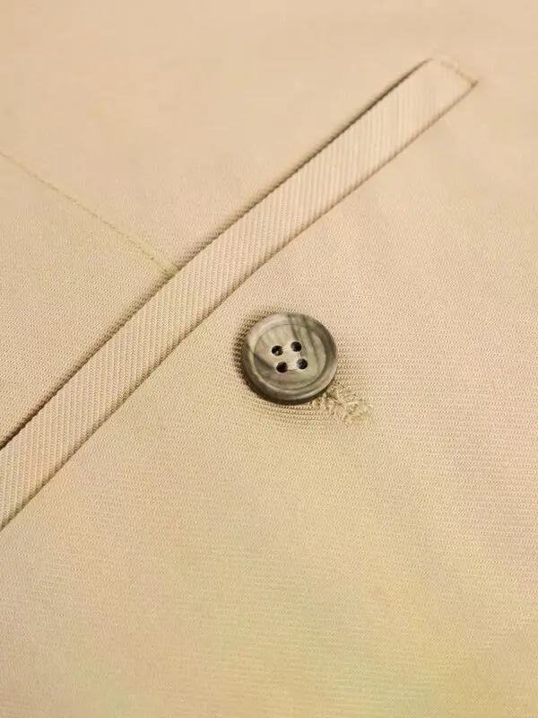 Wardrobe.NYC Button Midi Skirt - Neutrals